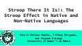 Stroop Effect Science Fair Project
