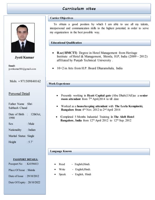 Sumit's_New_Updated_Resume | DOC | Business Travel | Travel Type