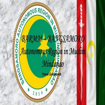 Autonomous region in muslim mindanao (armm) | PDF