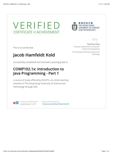 Certificate | PPT