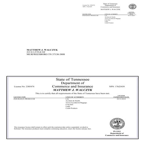Georgia Life and Health Insurance License