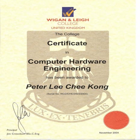 Cert_Computer_Hardware | PDF