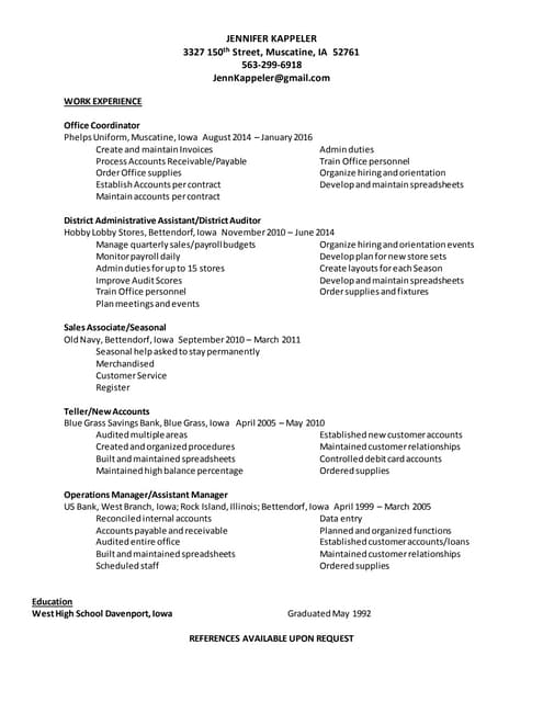 Jennifer Resume Updated | PDF