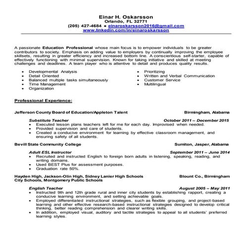 Resume | DOCX | Daycare and Pre-School | Parenting