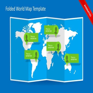 SlideModel.com - Animated Folded World Map Template for PowerPoint | PDF