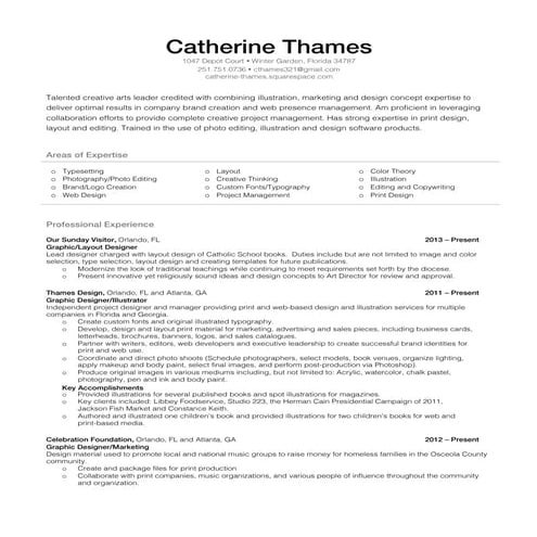 Pixar Resume | PDF