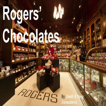 Rogers' Chocolate | PPTX