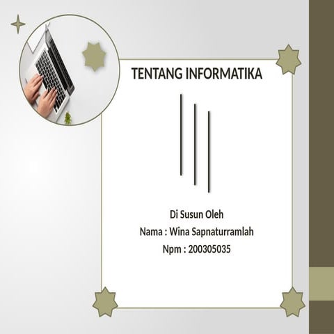 MATERI INFORMATIKA UNTUK KELAS XI SEMESTER 2 | PPTX