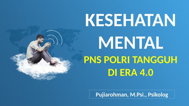 Kesehatan mental | PPT