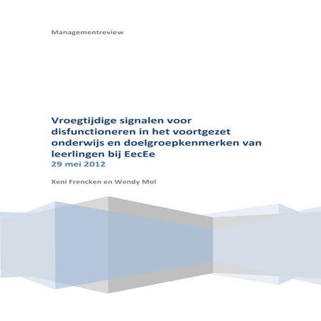 Managementreview definitief | PDF