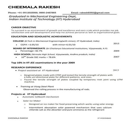 CHEEMALA RAKESH | PDF