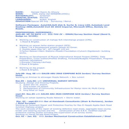 Hakeem Khalid CV 2016 | DOC