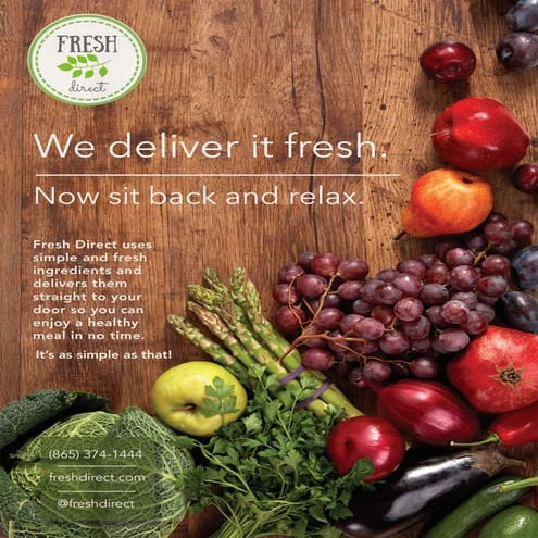 Fresh Direct Ad | PDF