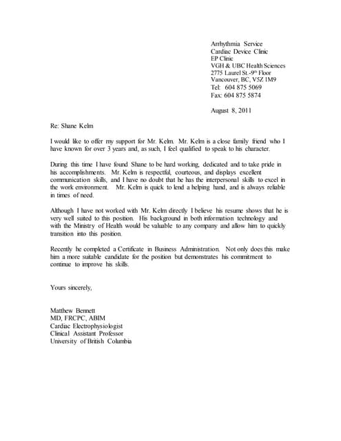 WilliamCarlisle_Confirmation Letter | PDF