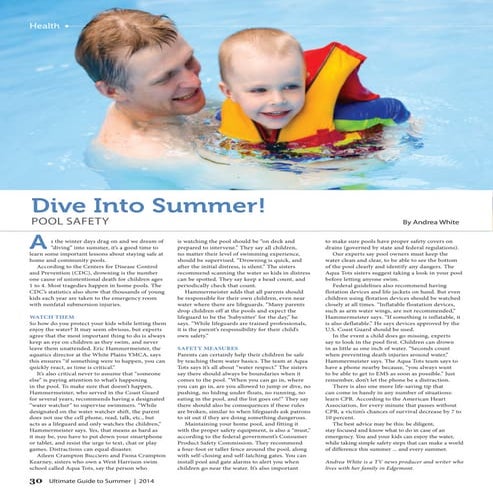Swimming Safety article | PDF | Free Download