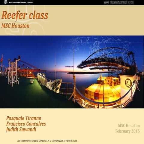 Reefer Ships | PPTX