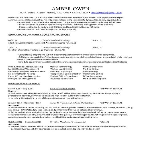 Irma Resume 2015 | DOCX