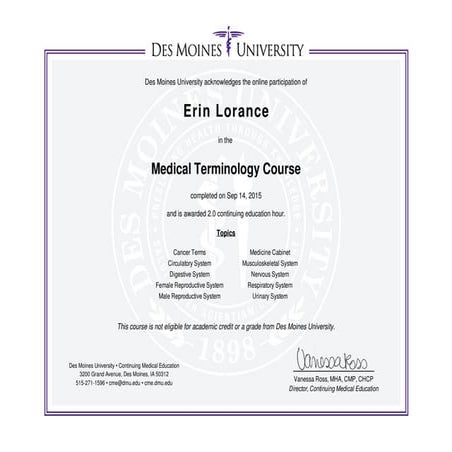 Medical Terminology Course | PDF | Medical Health