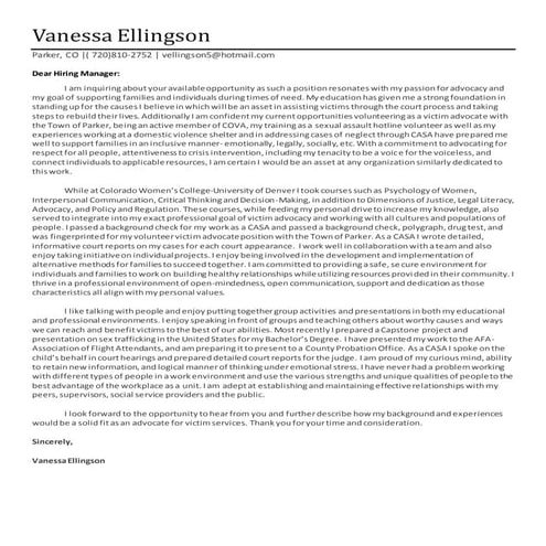 VE Cover Letter Jan2016 | DOCX
