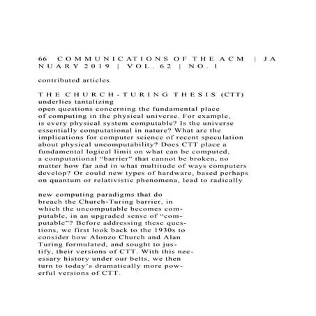 Church Turing Thesis | PPTX