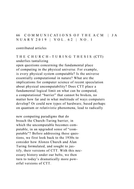 Church Turing Thesis | PPTX | Programming Languages | Computing