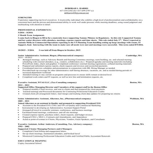 DEBBIE RESUME 8-16-16 | DOC