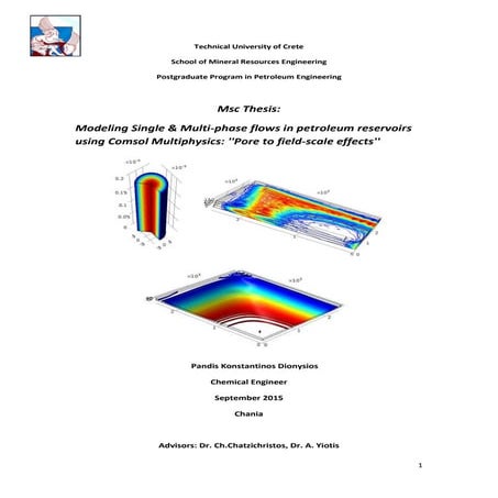 Modeling Single & Multi-phase flows in petroleum reservoirs | PDF