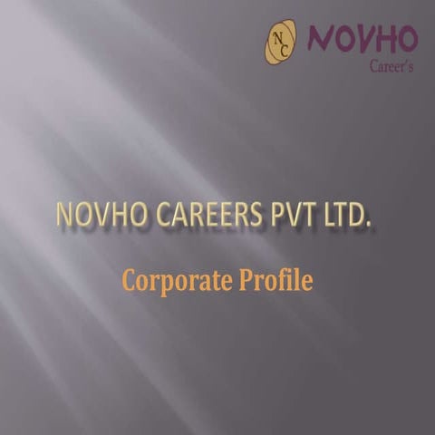 Novho Careers Pvt Ltd_ Permanent Staffing Profile (1) | PPTX