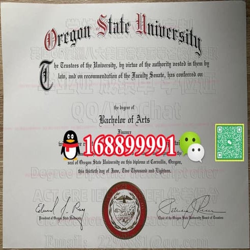 Oregon State University degree offer diploma Transcript | PPT