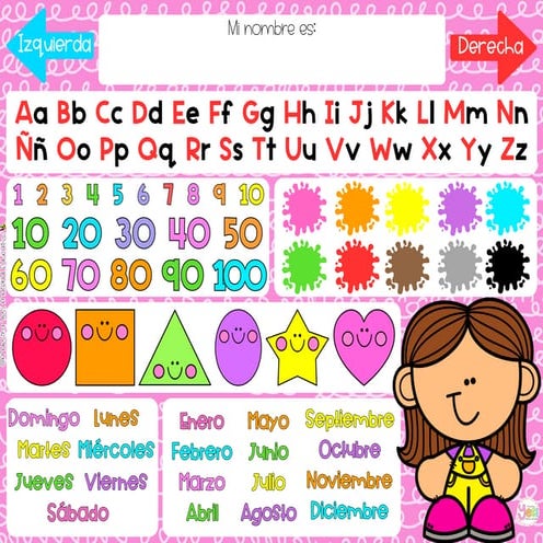 67. Tablero de apoyo primaria 2.pdf maestra | PDF