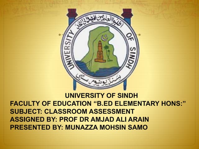 Subjective and Objective Test | PPTX