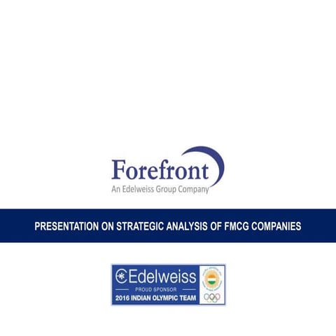 FMCG Presentation PPT format | PPTX