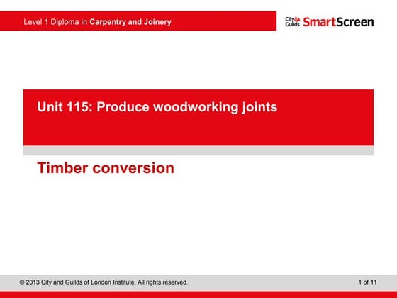 11 conversion of timber | PPT