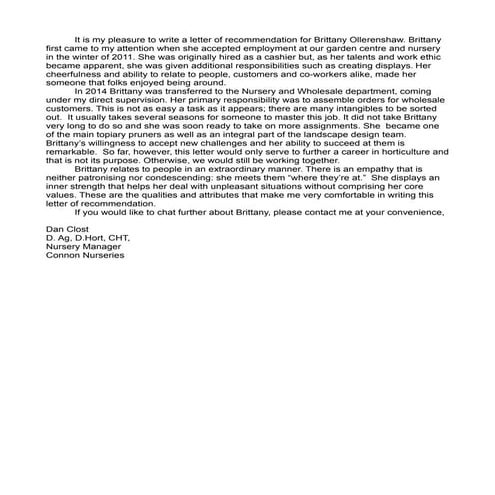 Client recommendation | PDF