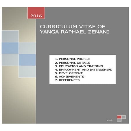 YR Zenani Final CV | PDF