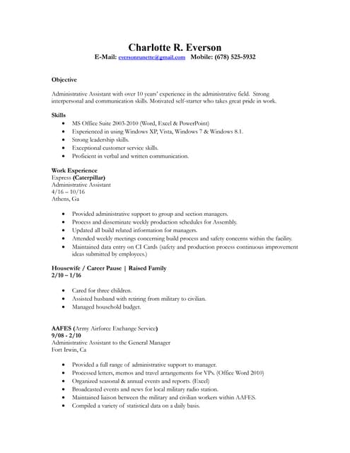 Charles M Losa resume | DOCX