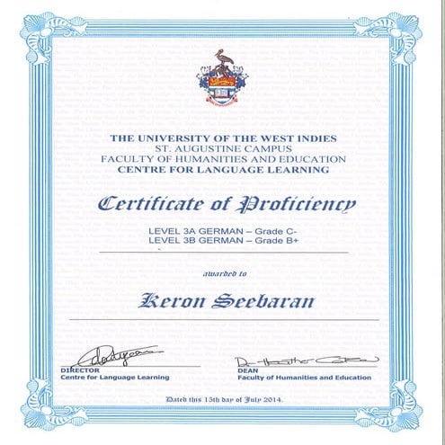 German Level 3A & 3B | PDF