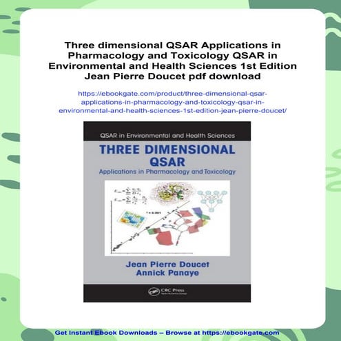 Three dimensional QSAR Applications in Pharmacology and Toxicology QSAR ...