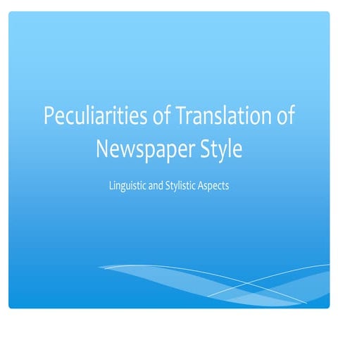 News translation.ppt