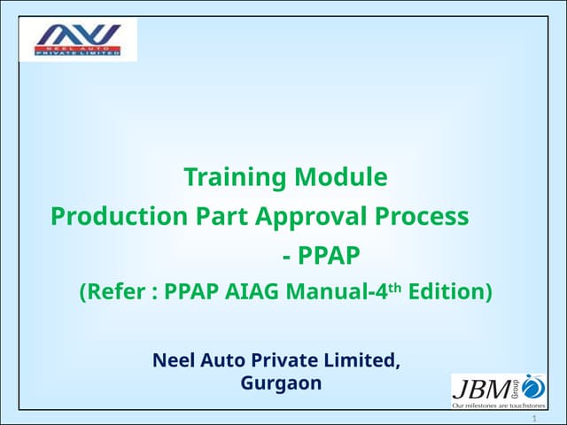 FIRST ARTICLE INSPECTION | PPT