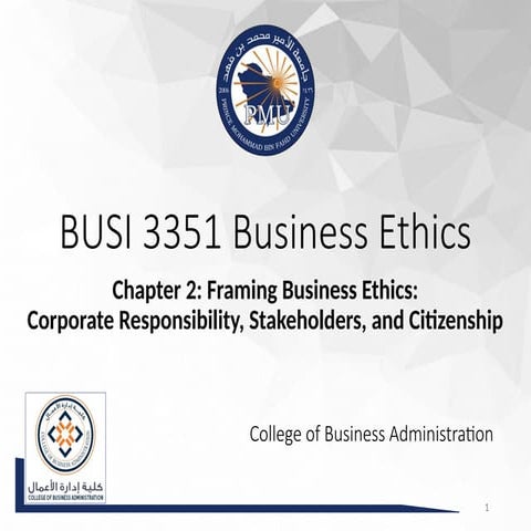 Ch 02.ppt chapter 2 slides of business ethics | PPT