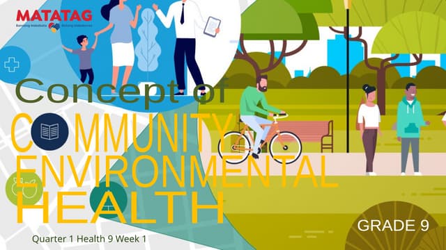 Community health problems | PPT