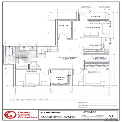 332 ANDALUSIAN UPDATED PROPOSED BASEMENT PLAN | PDF