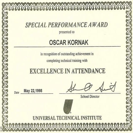 Special Performance Award | PDF