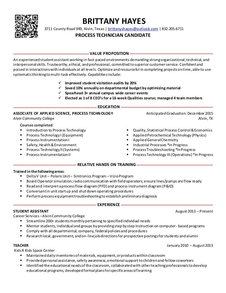 ACC PTEC Resume
