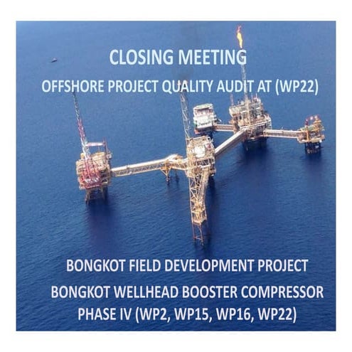 Presentation offshore Audit WP22 -Closing meeting 12-March-2015 (3) | PPT