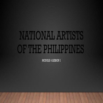 The national artist of the philippines.pptx