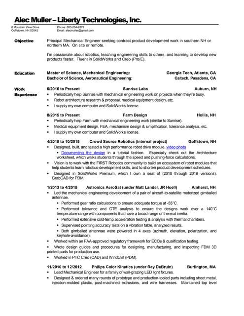 Geoffrey_Entwistle_Resume_May_2016 | PDF