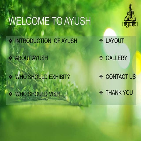 AYUSH MAIN PPT | PPTX