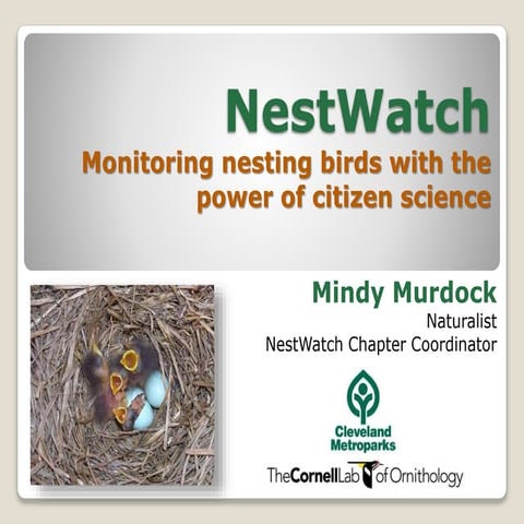 NestWatch EECO 2014 | PPT